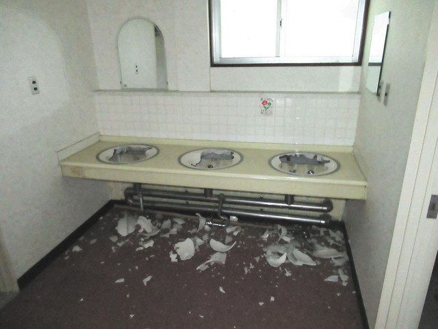 洗面台の金属蛇口持ち去る 県の埋蔵文化財収蔵庫で被害中日新聞Web