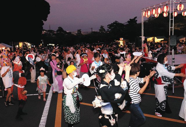 4年ぶりの盆踊り盛況 養老公園飲食や仮装楽しむ中日新聞Web