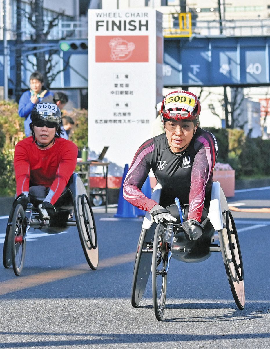 ホイールチェアマラソン土田和歌子さんが6回目の優勝 名古屋ウィメンズ中日新聞Web