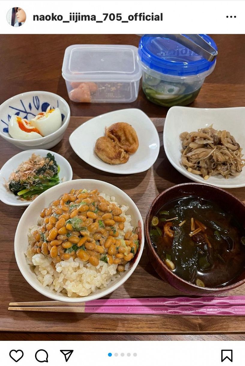 写真飯島直子映え狙いではない朝食中日スポーツ東京中日スポーツ