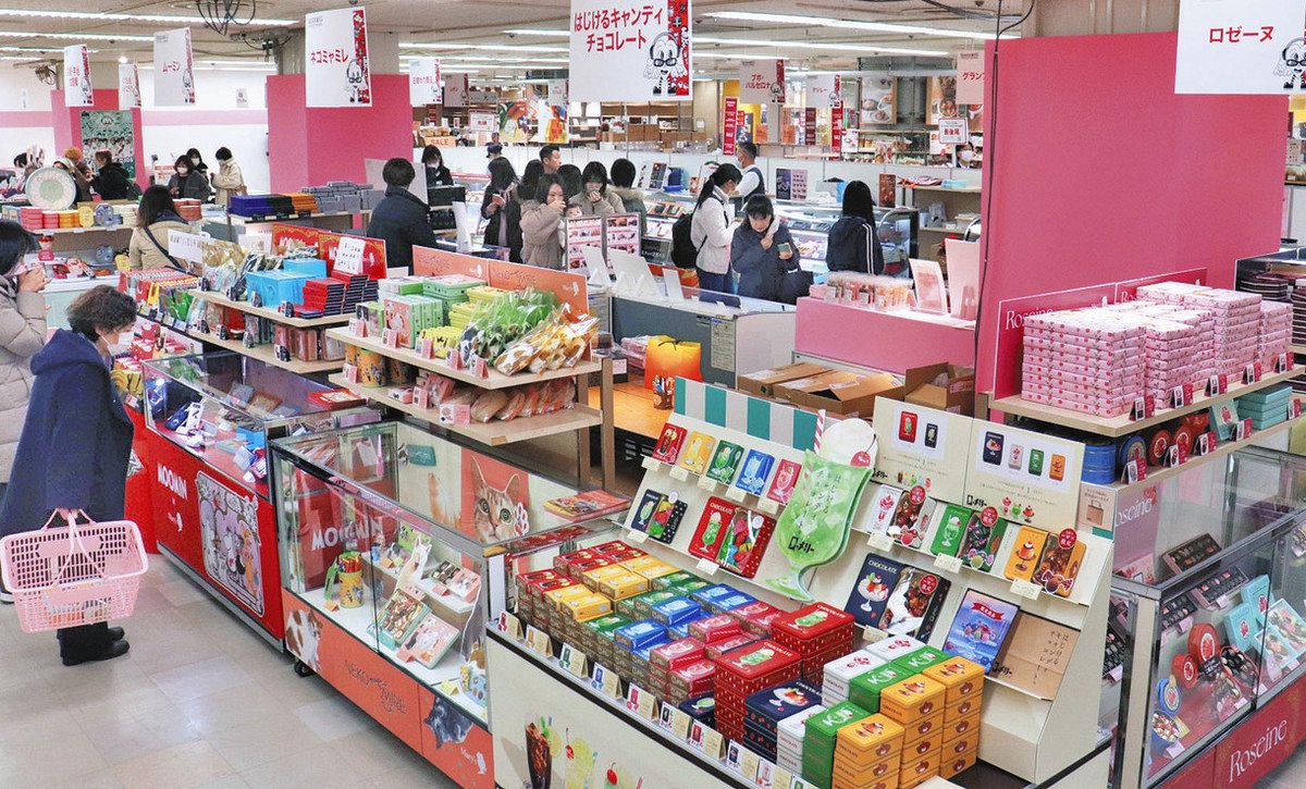 チョコの輝き 450種ずらり 西武福井店でバレンタイン催し日刊県民福井Web