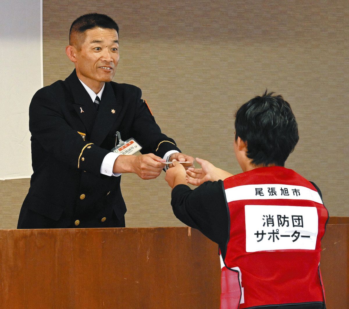 防火啓発や災害時後方支援 尾張旭市消防団サポーター結成式中日新聞Web