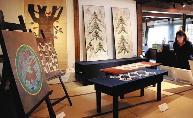 染色工芸三代沢さんの作品並ぶ 松本市はかり資料館で中町と民芸展中日新聞Web