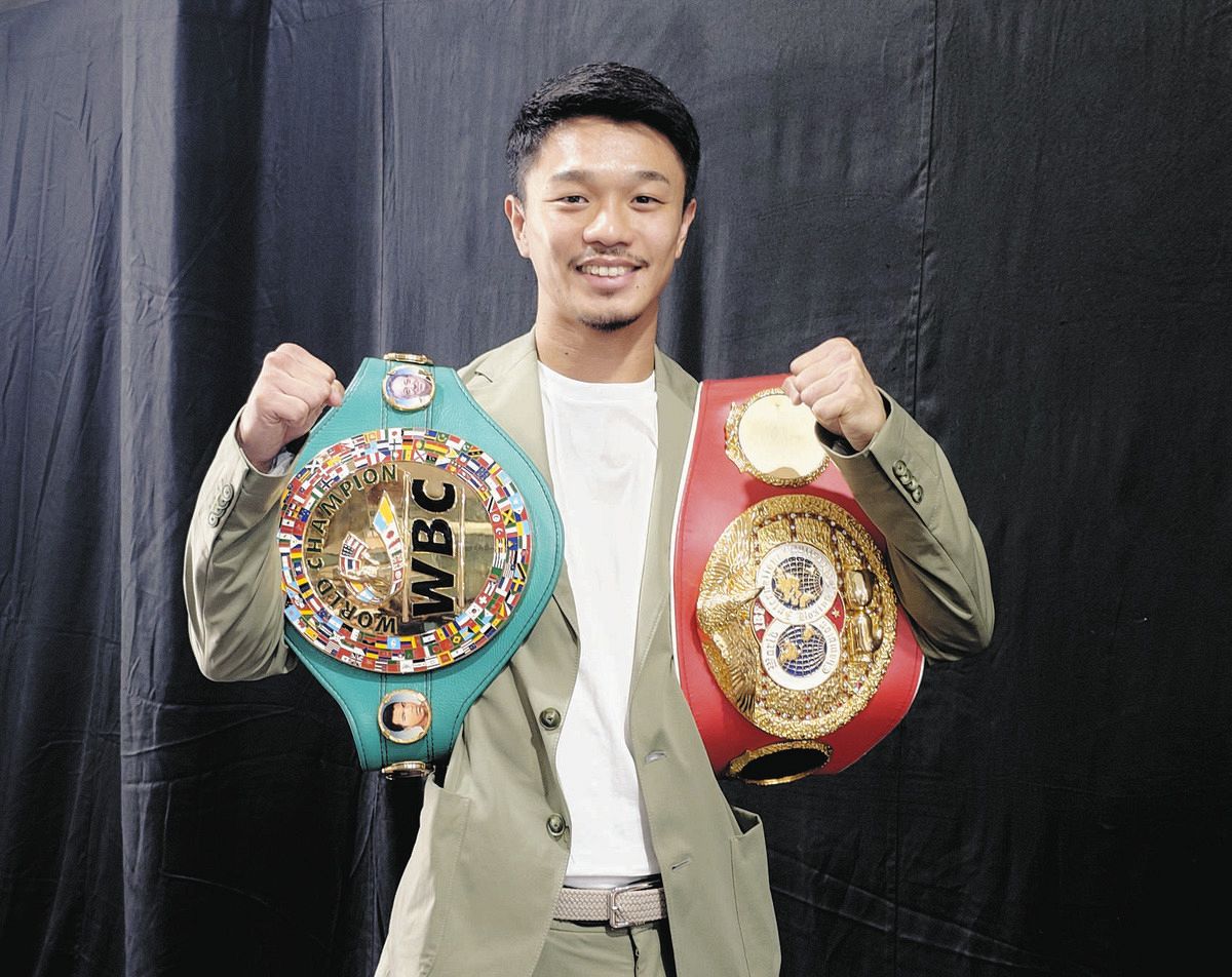 【ボクシング】中谷潤人、IBFスーパーバンタム級3位に、1、2位は空位で3団体でトップコンテンダーに：中日スポーツ・東京中日スポーツ