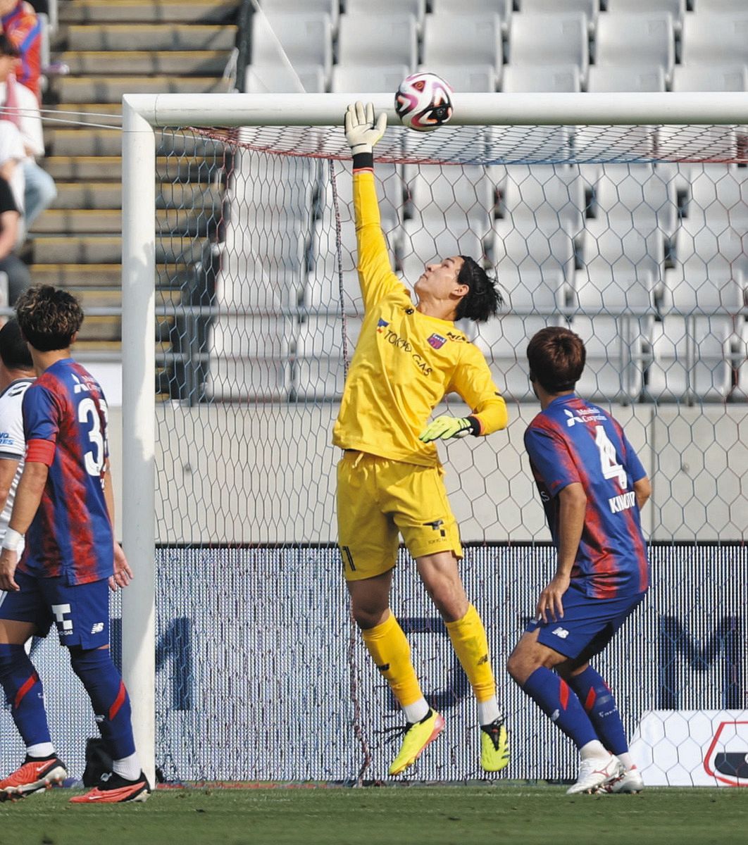 【FC東京】GK野沢大志ブランドン、攻セーブ連発も一発に泣く G大阪に敗れリーグ4戦未勝利：中日スポーツ・東京中日スポーツ