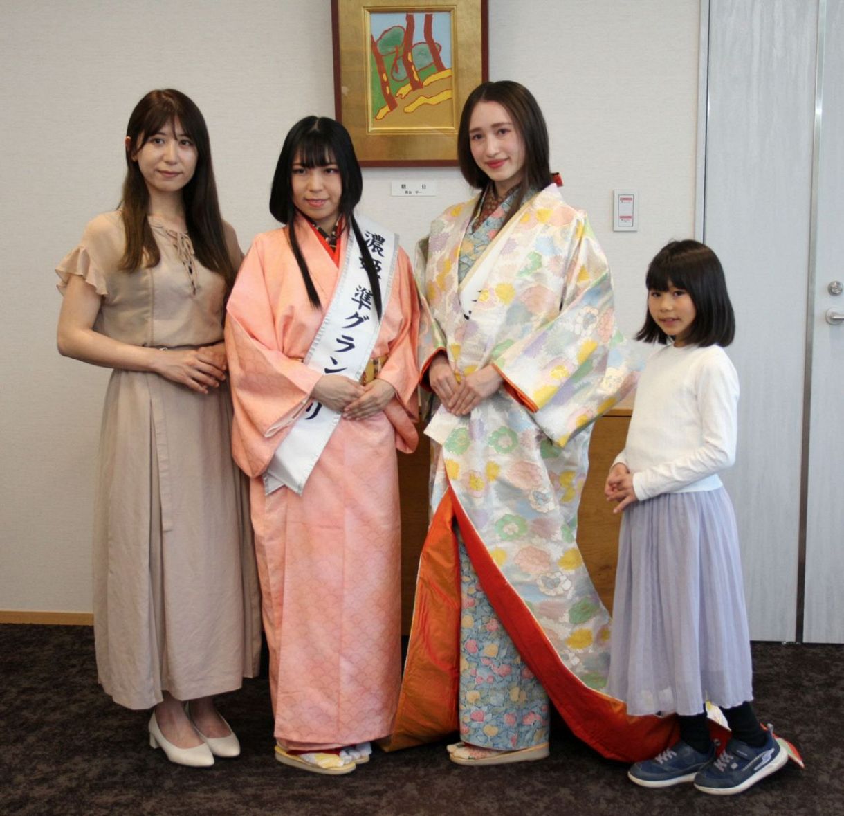Ms. Steff Bianca Kaede was chosen as the 5th "Princess Nohime" to promote tourism in Gifu City ...