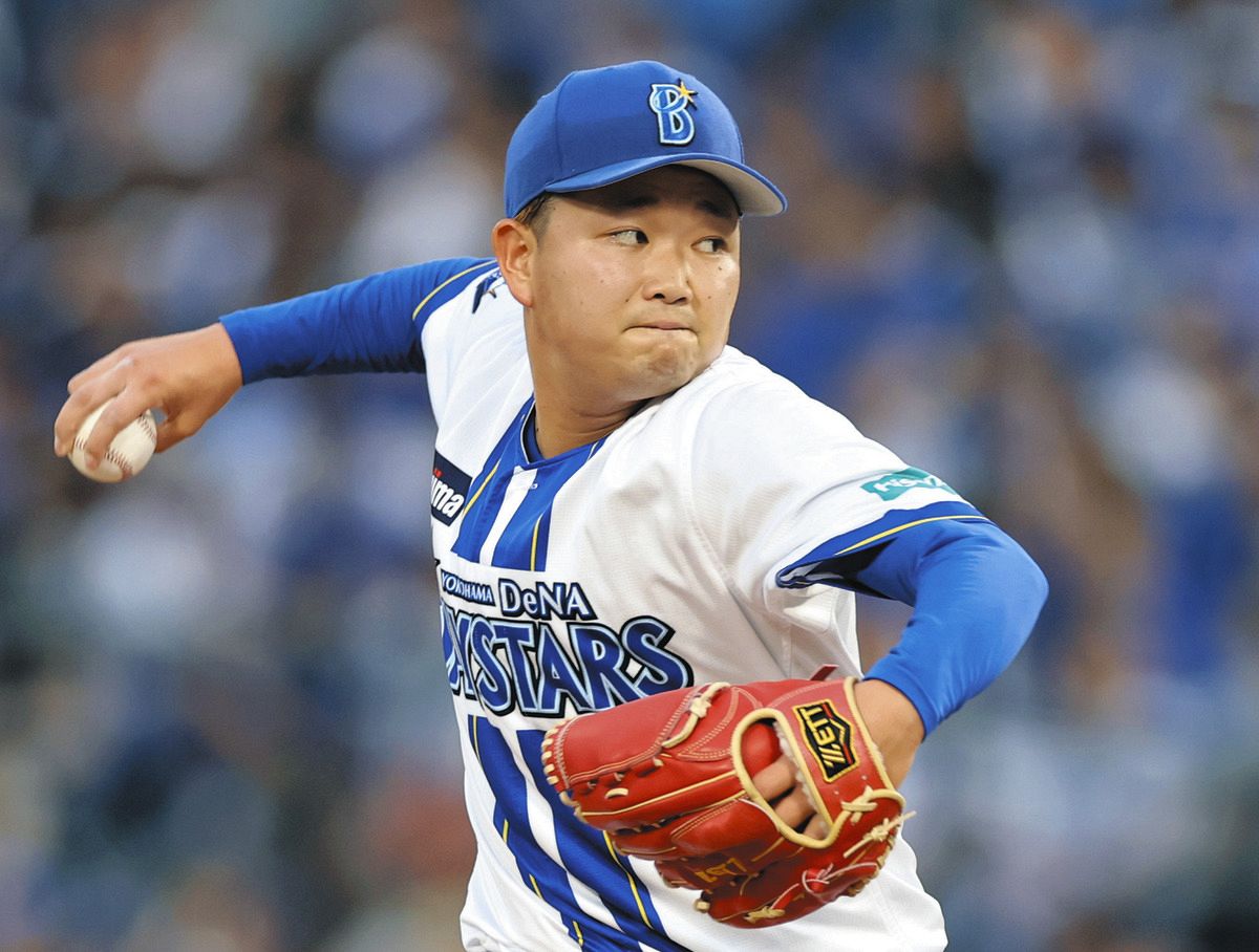 【DeNA】石田裕太郎、6イニング0／3、4安打3失点で2勝目、上林に先頭打者弾を浴びるもすぐに気持ちを切り替える：中日スポーツ・東京中日スポーツ