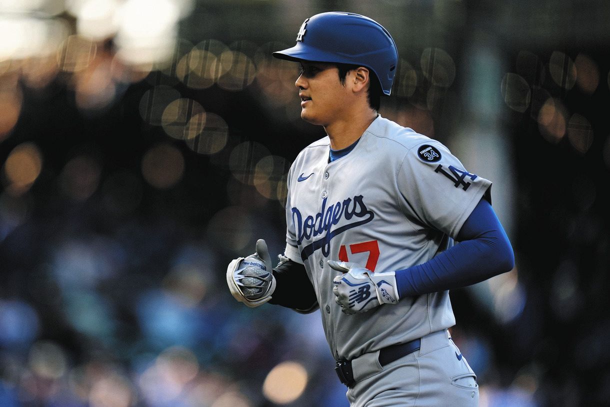 大谷翔平、パパ初安打もチャンスで凡退…9回の三振には敵地カブスファンは大喜び【4.24vsカブス写真12枚】：中日スポーツ・東京中日スポーツ