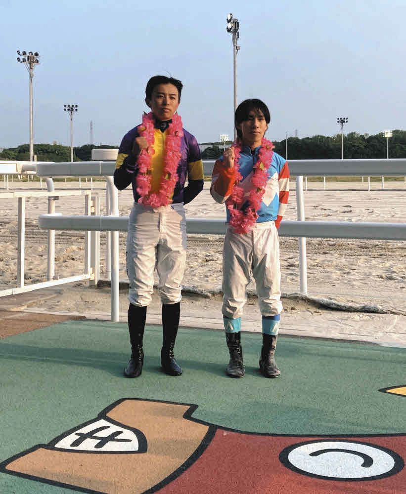 【YJS・トライアルR名古屋】ハクサンフラッシュ騎乗の西塚洸二騎手、ステラデルシエロ騎乗の松本一心騎手が初戦白星で飾る：中日スポーツ・東京中日スポーツ