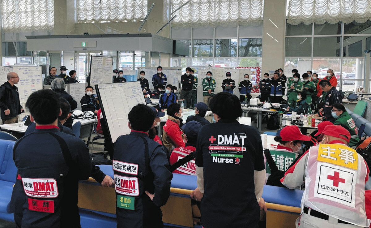 被災地の過酷な現状を報告 能登地震、石川派遣の松波総合病院DMATが帰任 ：中日新聞Web