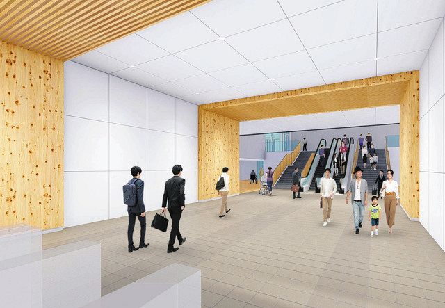リニア長野県駅起工式、近づく大都市圏 JR東海が駅舎完成図発表：中日新聞Web