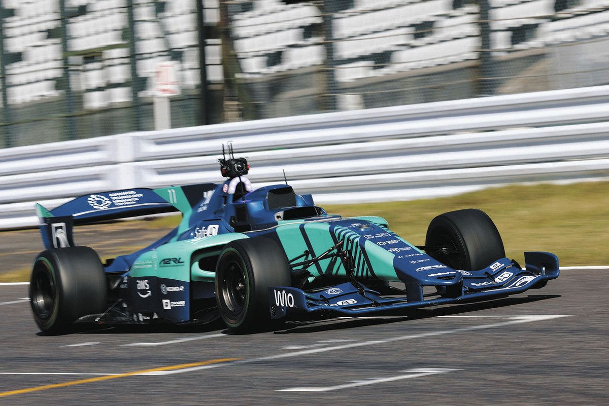 無人レース「A2RL」車両の走行が日本で初公開 AIが学習し自立走行 スーパーフォーミュラを戦う「TGMグランプリ」が来季参戦へ：中日スポーツ ...
