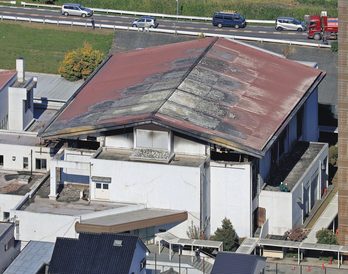 名城大学付属高校の火災「放火可能性は低い」 25日から授業再開：中日新聞Web