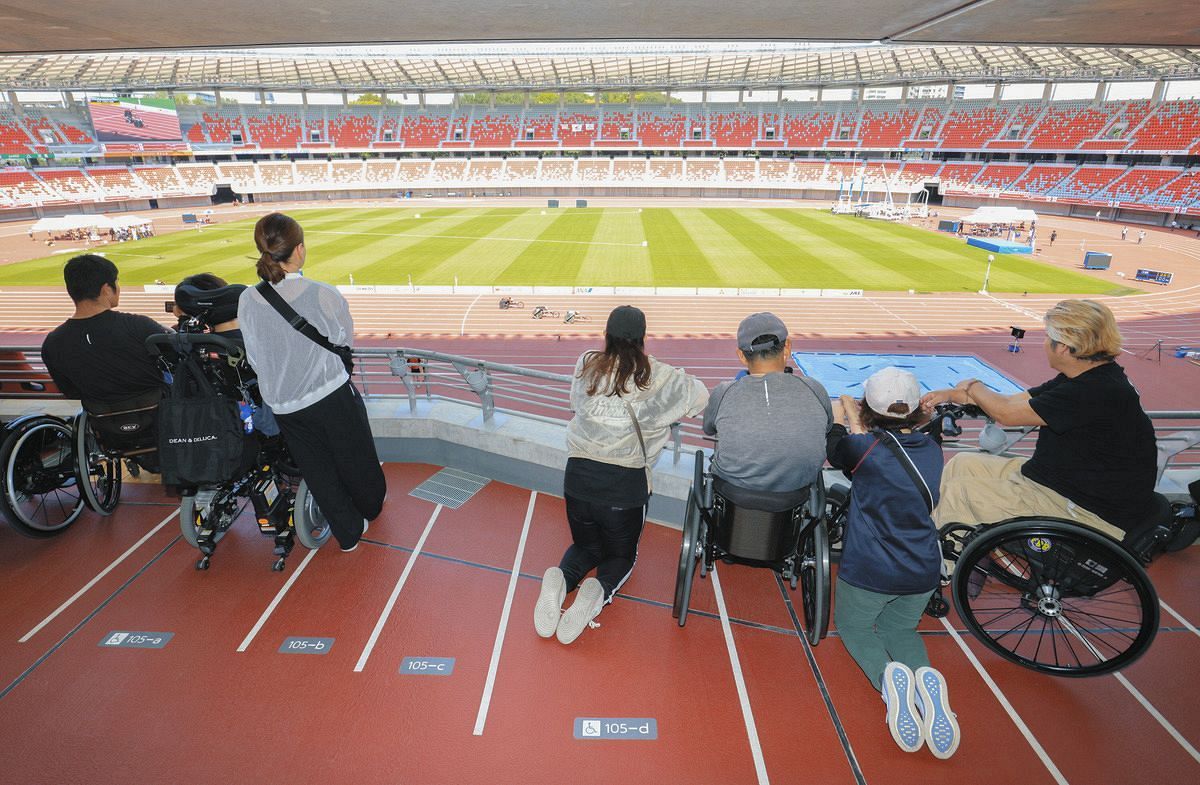 名古屋市のパロマ瑞穂スタジアムで初の本格パラ大会 秋のアジアパラ大会に向けて、使い勝手は？：中日新聞Web