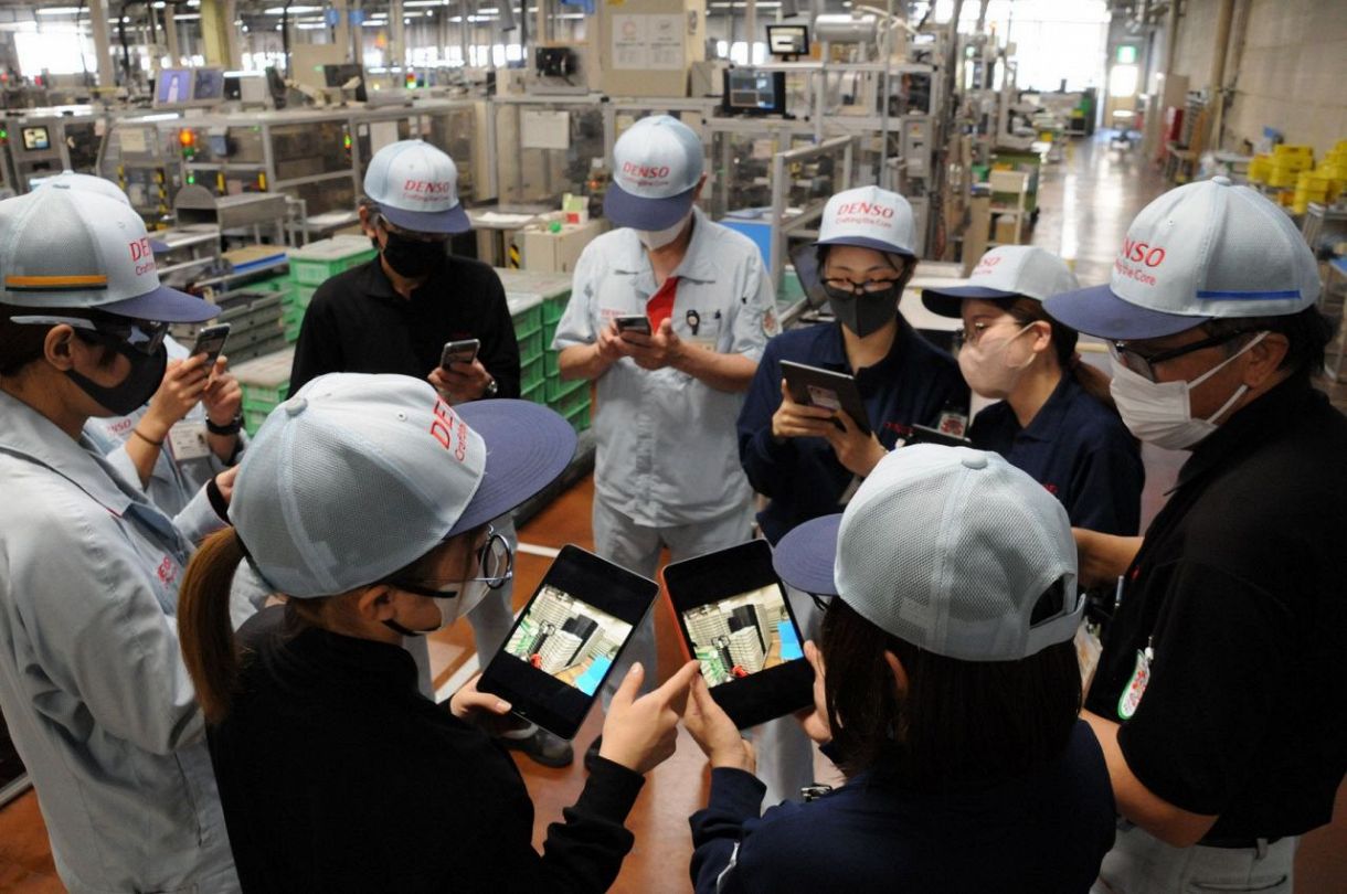 Denso Provides Digital Devices to Employees in Production Departments ...