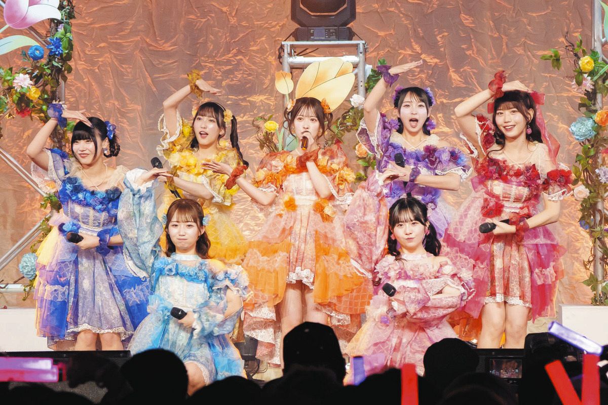 女性7人組アイドルグループ『SWEET STEADY』デビュー1周年記念ツアーファイナルにファン2200人熱狂：中日スポーツ・東京中日スポーツ