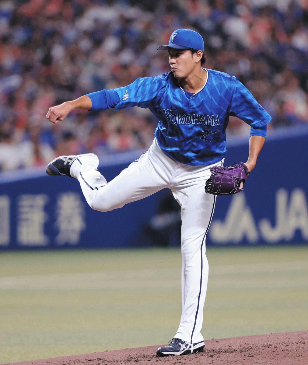 DeNA・藤浪晋太郎、5イニング1失点も…2番手打たれ1059日ぶり白星消える ：中日スポーツ・東京中日スポーツ