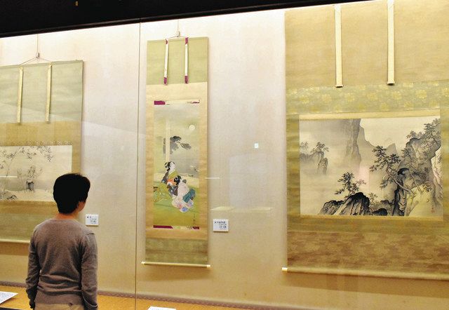 水音や話し声、絵から感じて 名古屋で日本画展：中日新聞Web