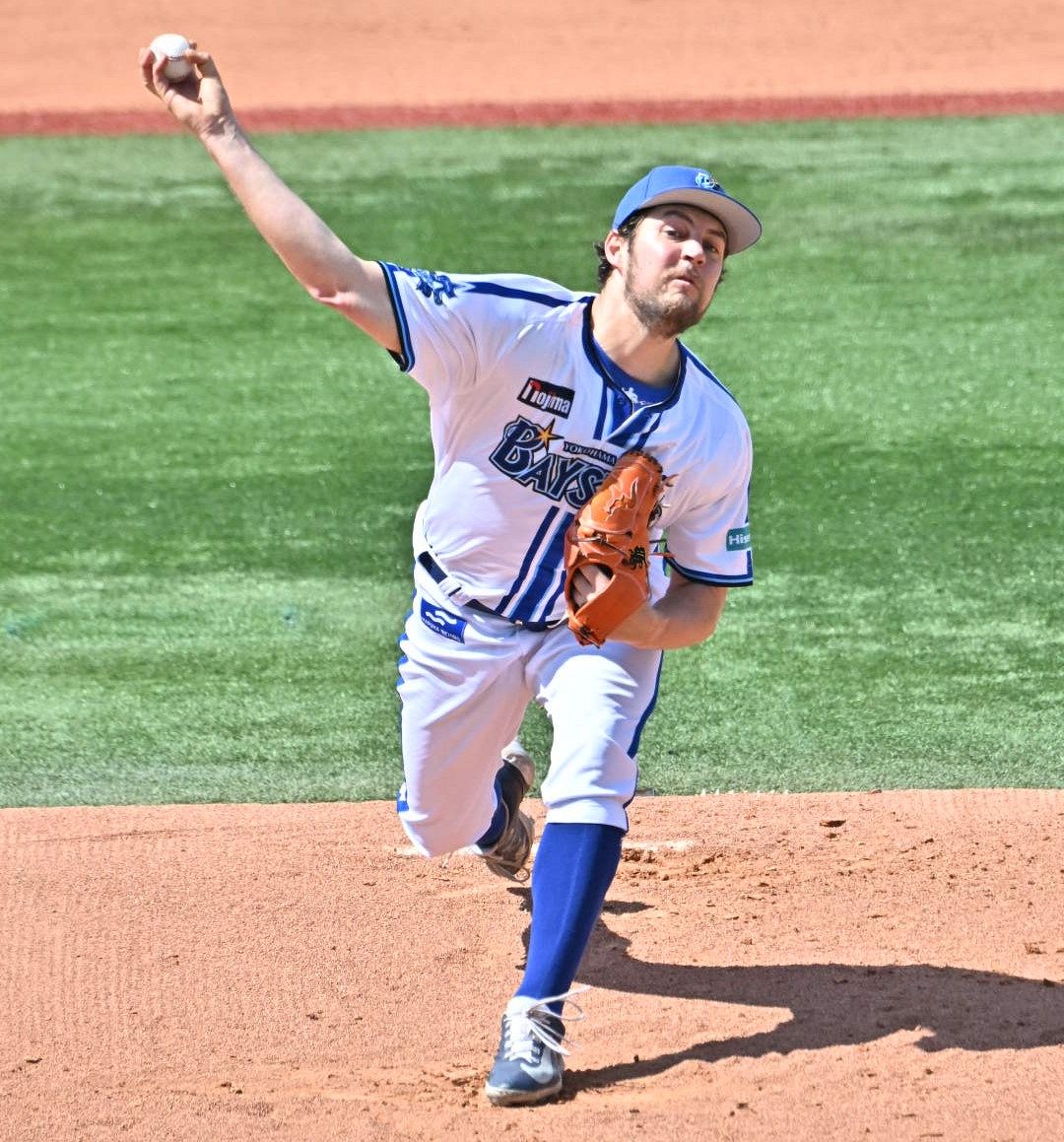 【DeNA】来日初先発のバウアー、レッズで同僚だった広島デビットソンに被弾で先制許す：中日スポーツ・東京中日スポーツ