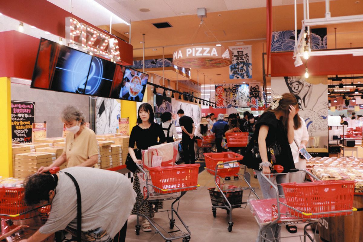 [B!] スーパー「ロピア尾張旭店」がオープン、1000人以上が列 1月閉店のイトーヨーカドー跡地：中日新聞Web