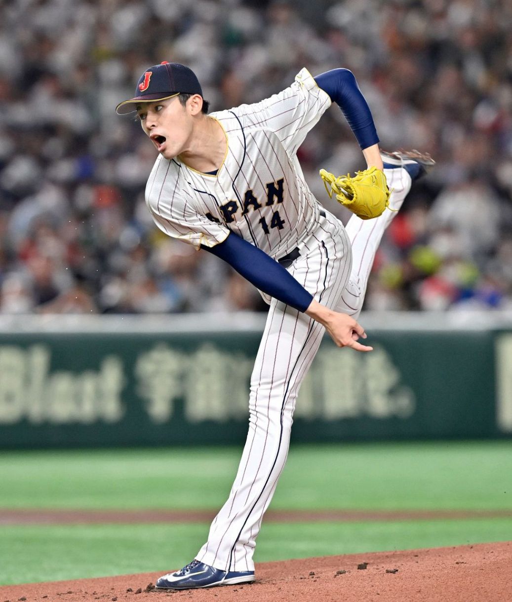 佐々木朗希、ストレートは全て160キロオーバー!初回は三者凡退の快投発進!【侍ジャパン】:中日スポーツ・東京中日スポーツ