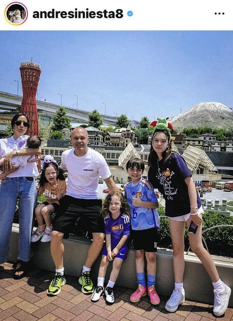 【写真】レゴランド・ジャパンで“神戸”を感じるイニエスタ一家:中日スポーツ・東京中日スポーツ