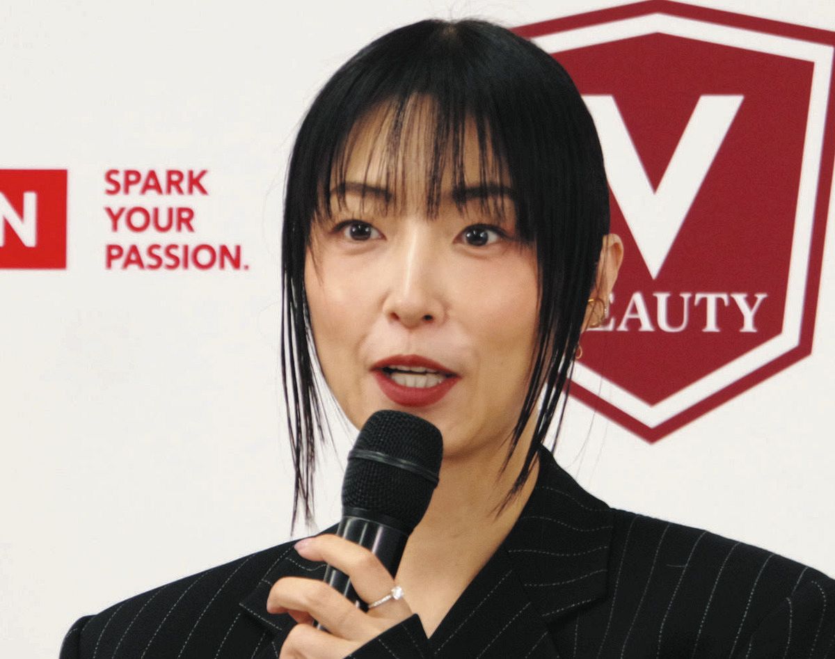 名誉学院長MEGUMI「やるべき事、努力すべき方向が見えたら、かなえるまでやる」3つのプロセス伝授 バンタン渋谷美容学院大学部で講義：中日スポーツ・東京中日スポーツ