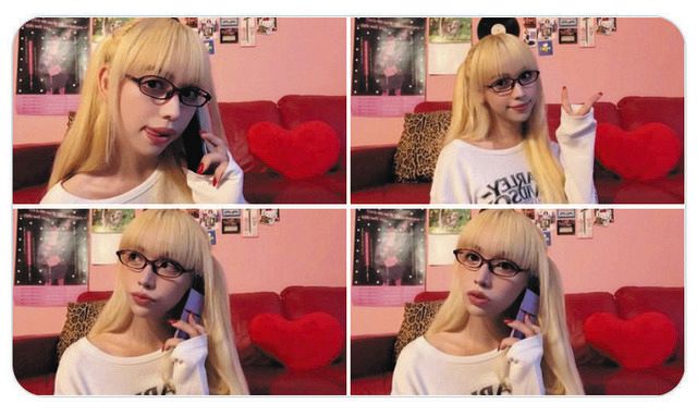 【写真】メガネryuchellの舌出しショット：中日スポーツ・東京中日スポーツ