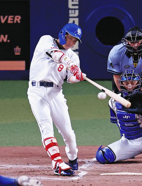 大島洋平が2000安打王手 初回、DeNAバウアーの151キロ直球を右前打 2戦ぶりスタメン出場：中日スポーツ・東京中日スポーツ