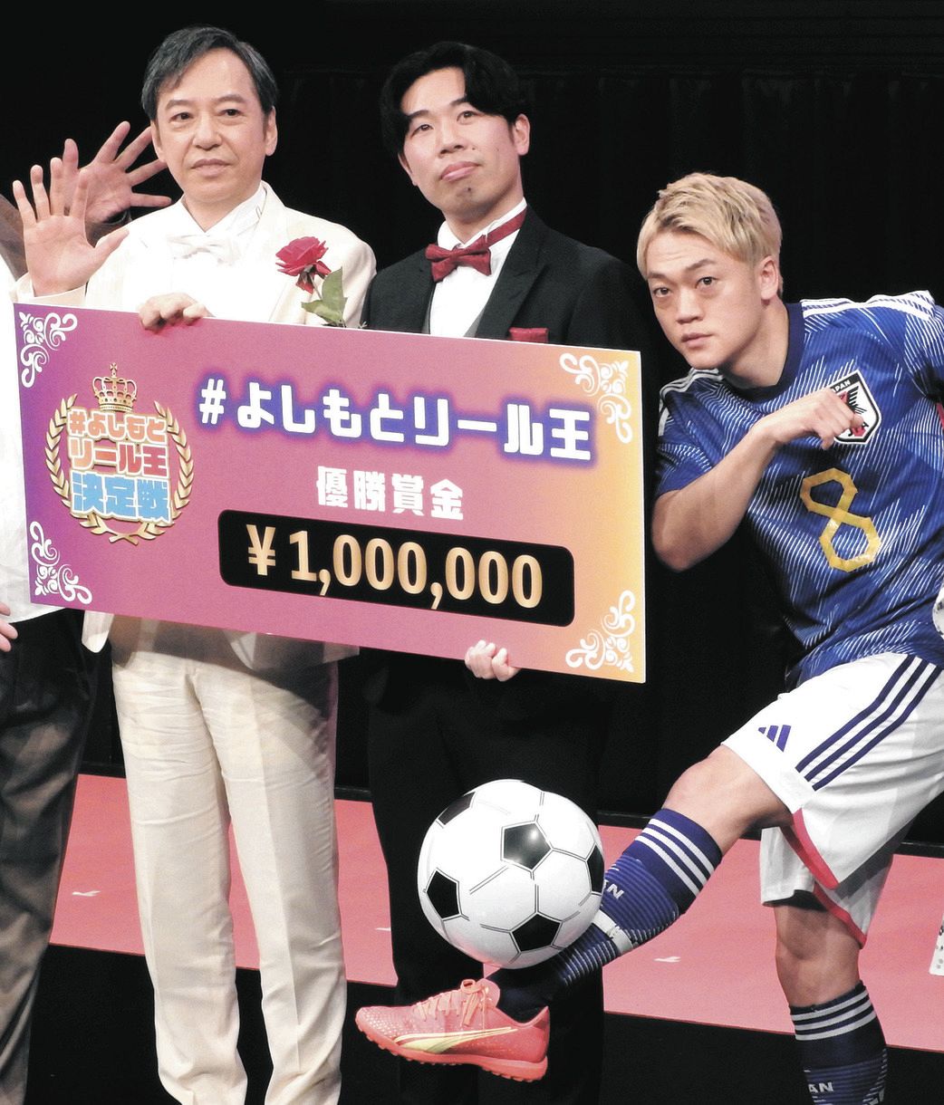 おばたのお兄さん、堂安律の物まねするも「衣装そろえ髪を染めた次の日に日本が負けた」:中日スポーツ・東京中日スポーツ