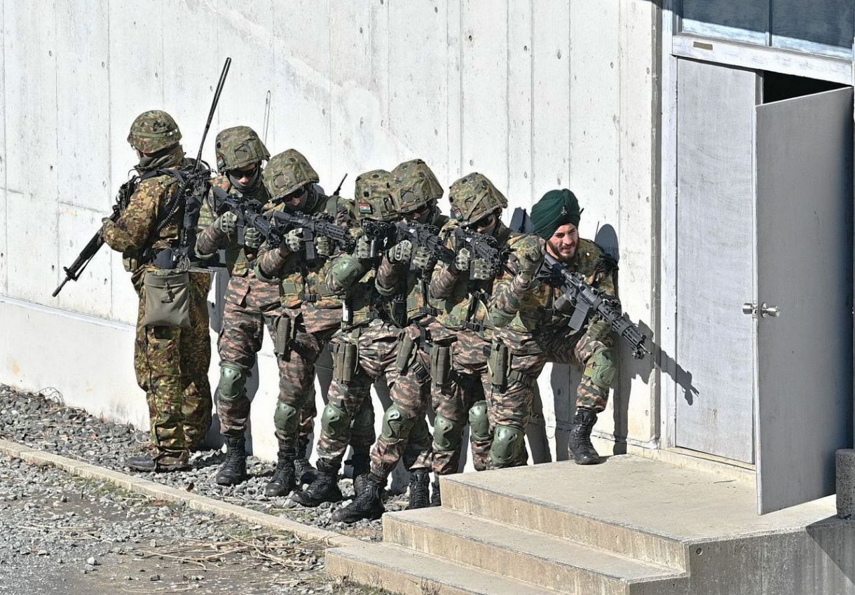 Japan Ground Self-Defense Force Conducts Joint Antiterrorism Drill with ...