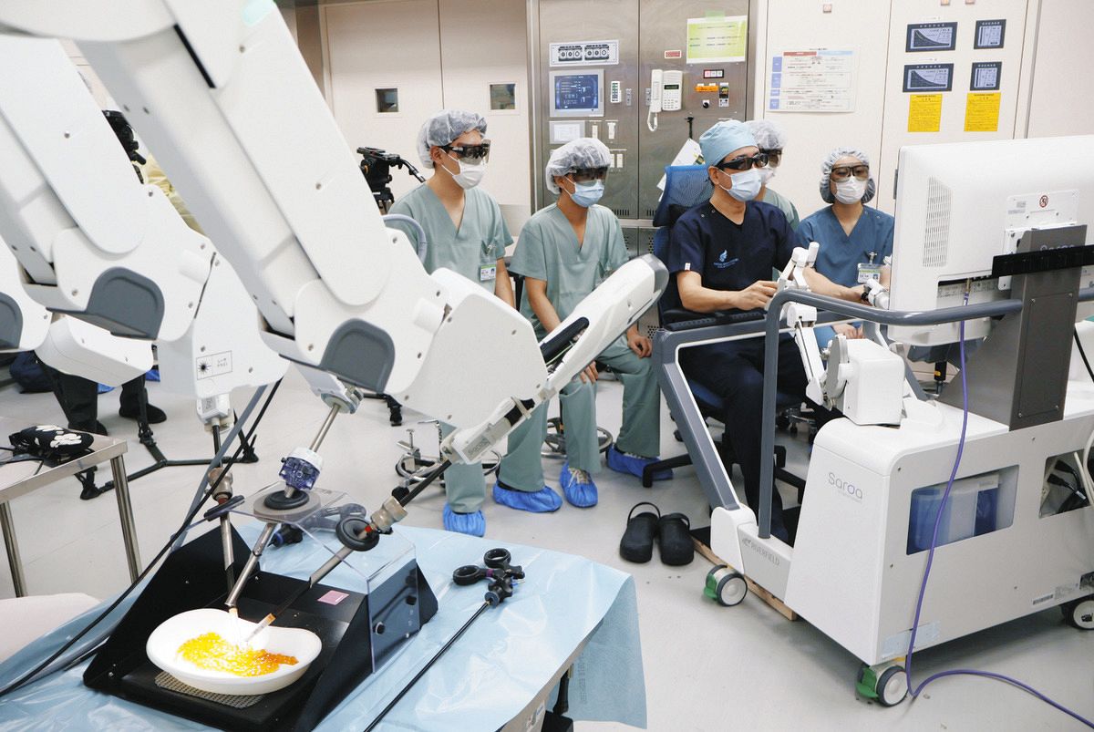 遠隔手術だけじゃない！国産医療ロボット、若手育成にも活用 モニター越しに術式学ぶ：中日新聞Web