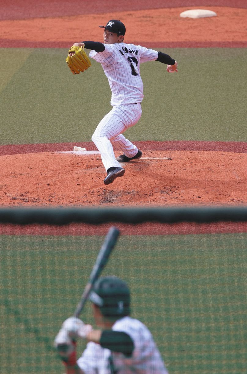ロッテ佐々木朗希は最速152キロ 8打席で計35球無安打2奪三振 今春2度目のシート打撃に登板:中日スポーツ・東京中日スポーツ