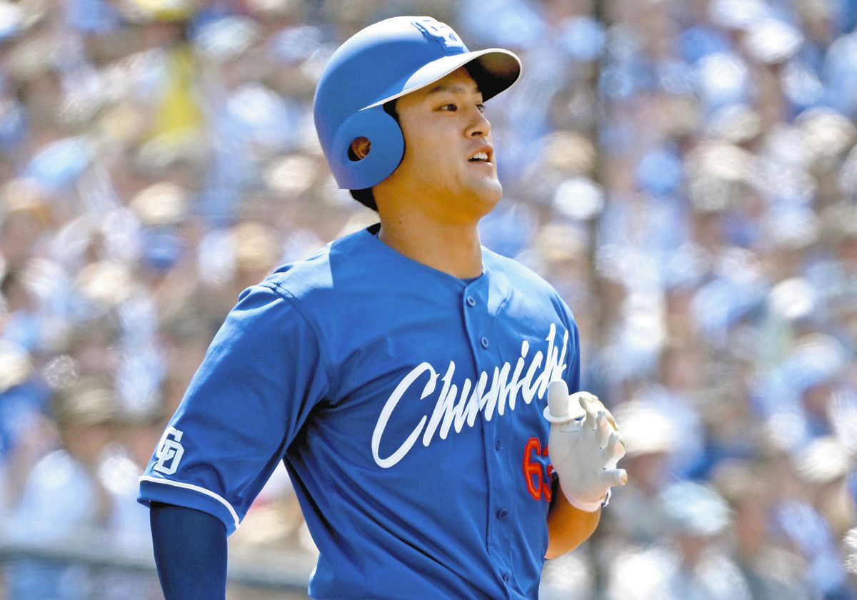 中日・板山、移籍してから初めてクリーンアップ「5番」起用「次は結果を残して勝てるように頑張ります」：中日スポーツ・東京中日スポーツ