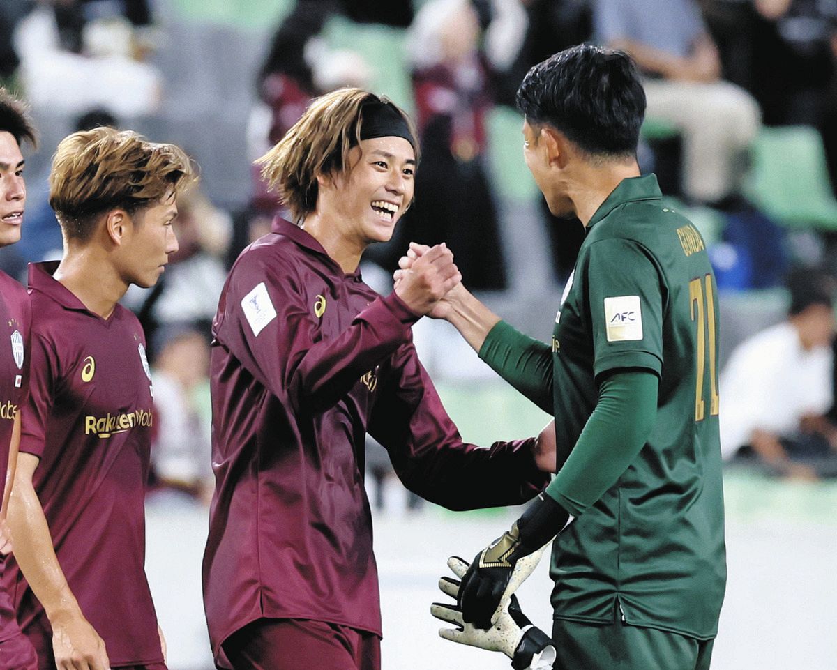 【ACLE】神戸、GK権田修一のフィードから…詰めて汰木康也が先制ゴール【実際の動画】：中日スポーツ・東京中日スポーツ