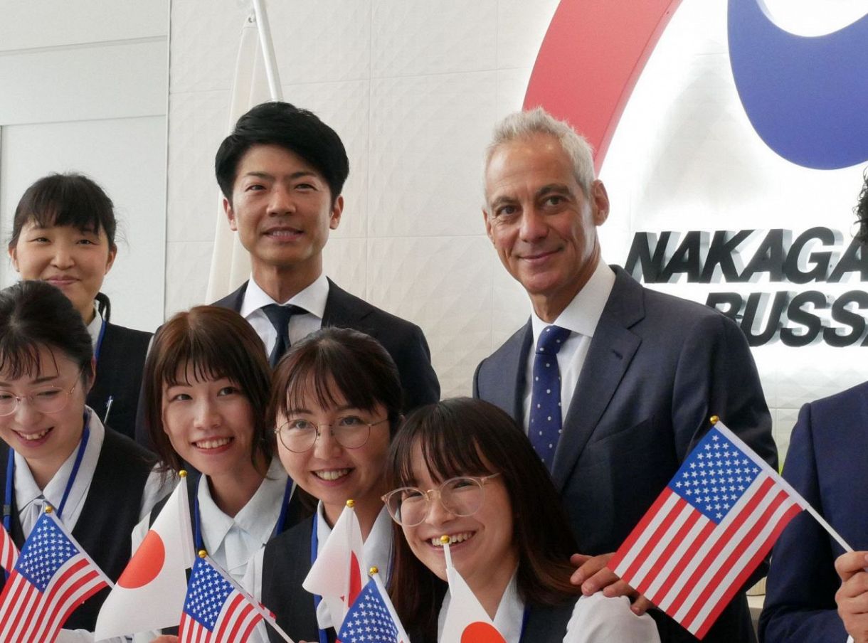 U.S. Ambassador to Japan Rahm Emanuel Visits Nagoya：中日新聞Web