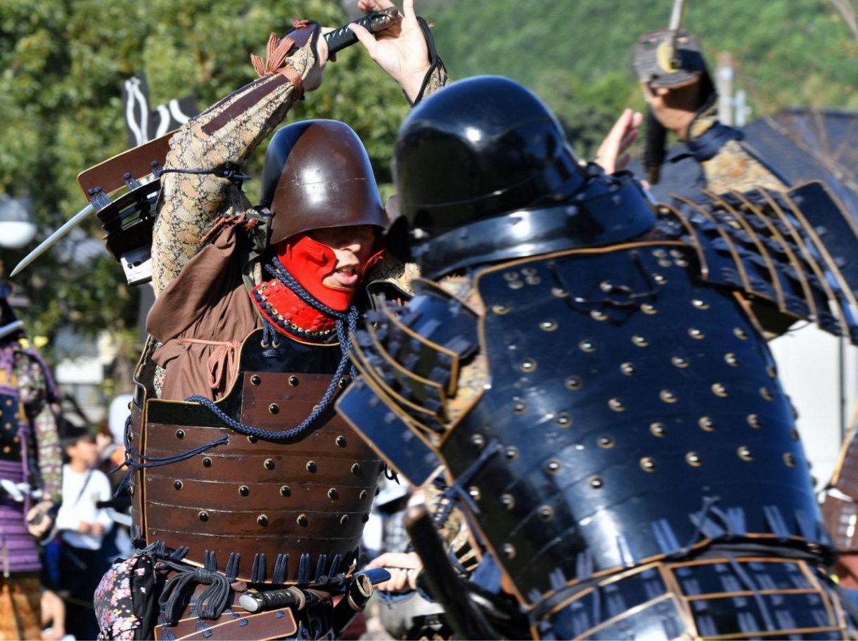 Powerful Battle Drama at Sekigahara Ancient Battlefield：中日新聞Web