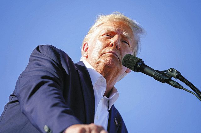 トランプ氏起訴 米大統領経験者で史上初:中日新聞web