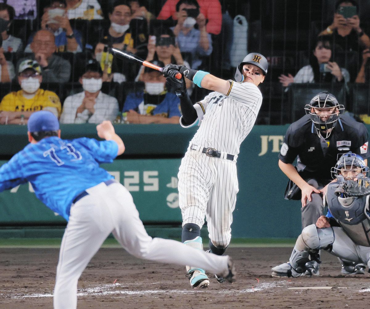 阪神、森下翔太がサヨナラ2ラン、佐藤輝、大山のクリーンアップで全5打点！ 劇勝でシリーズ王手：中日スポーツ・東京中日スポーツ