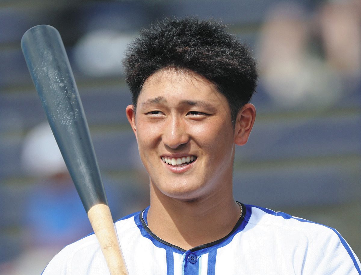 DeNA・松尾汐恩が代打で勝ち越し打、対外試合の打率5割 先輩2人の昇格に高まるモチベーション：中日スポーツ・東京中日スポーツ