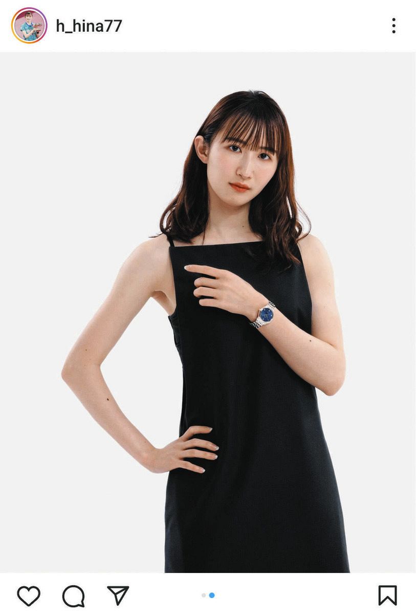 早田ひな、シックな服装に”パリッ”とメイク「めちゃくちゃきれい」【写真】:中日スポーツ・東京中日スポーツ