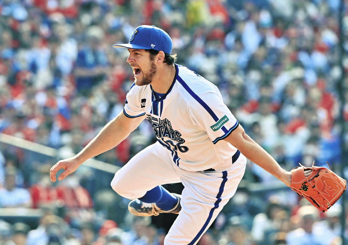 打者を幻惑…毎回の9奪三振鮮烈デビューのトレバー･バウアーに「頼もしい」三浦大輔監督もご満悦【DeNA】：中日スポーツ・東京中日スポーツ