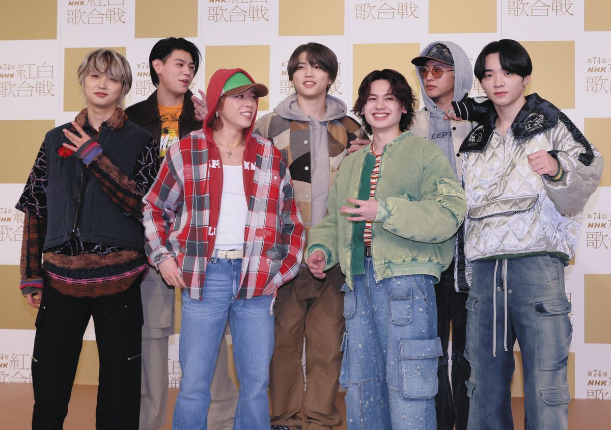 『BE：FIRST』が『JO1』とともに坂本冬美とコラボ マナト「坂本さんの歌がうまくって感動」【紅白リハ】：中日スポーツ・東京中日スポーツ