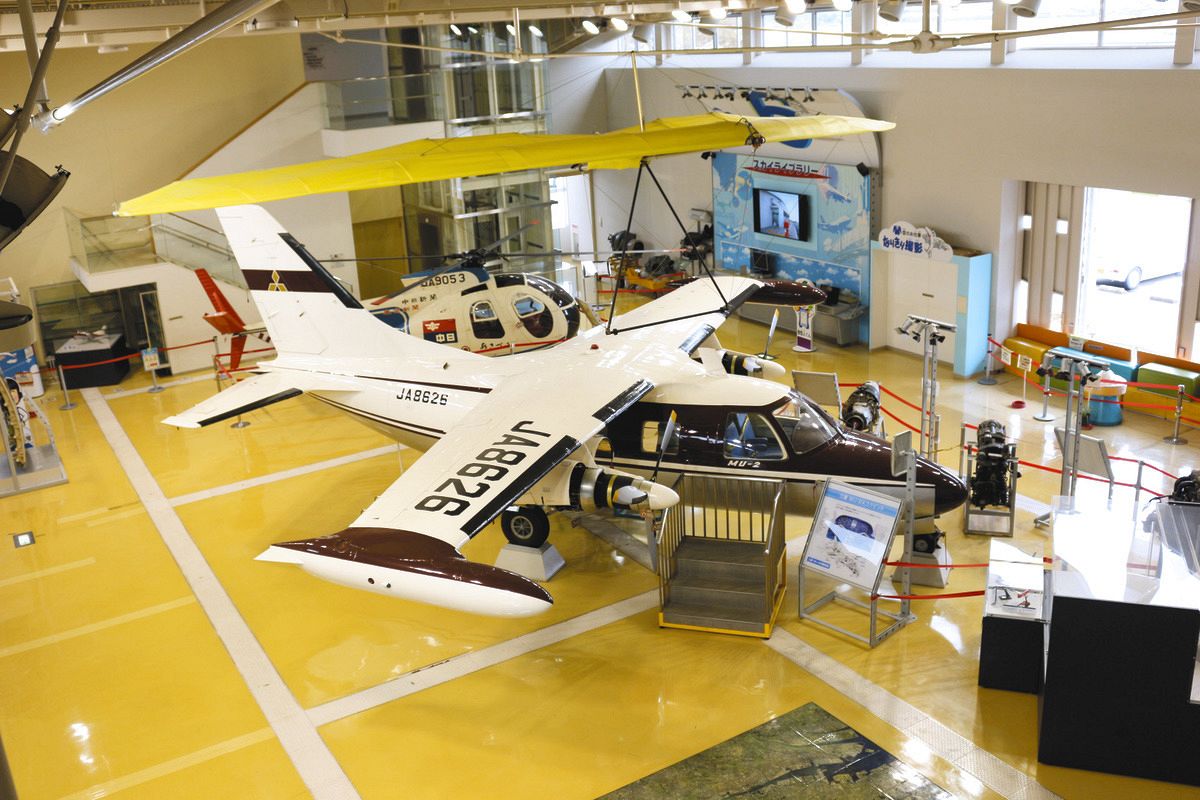 「MU―2A」航空宇宙技術遺産に認定 三菱重工の人気プロペラ機、豊山町の航空館boonで常設展示：中日新聞Web