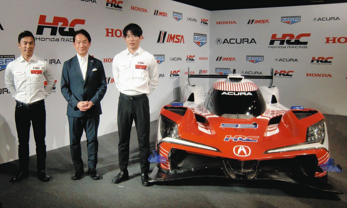 太田格之進がIMSA参戦 HRC来季体制：中日スポーツ・東京中日スポーツ