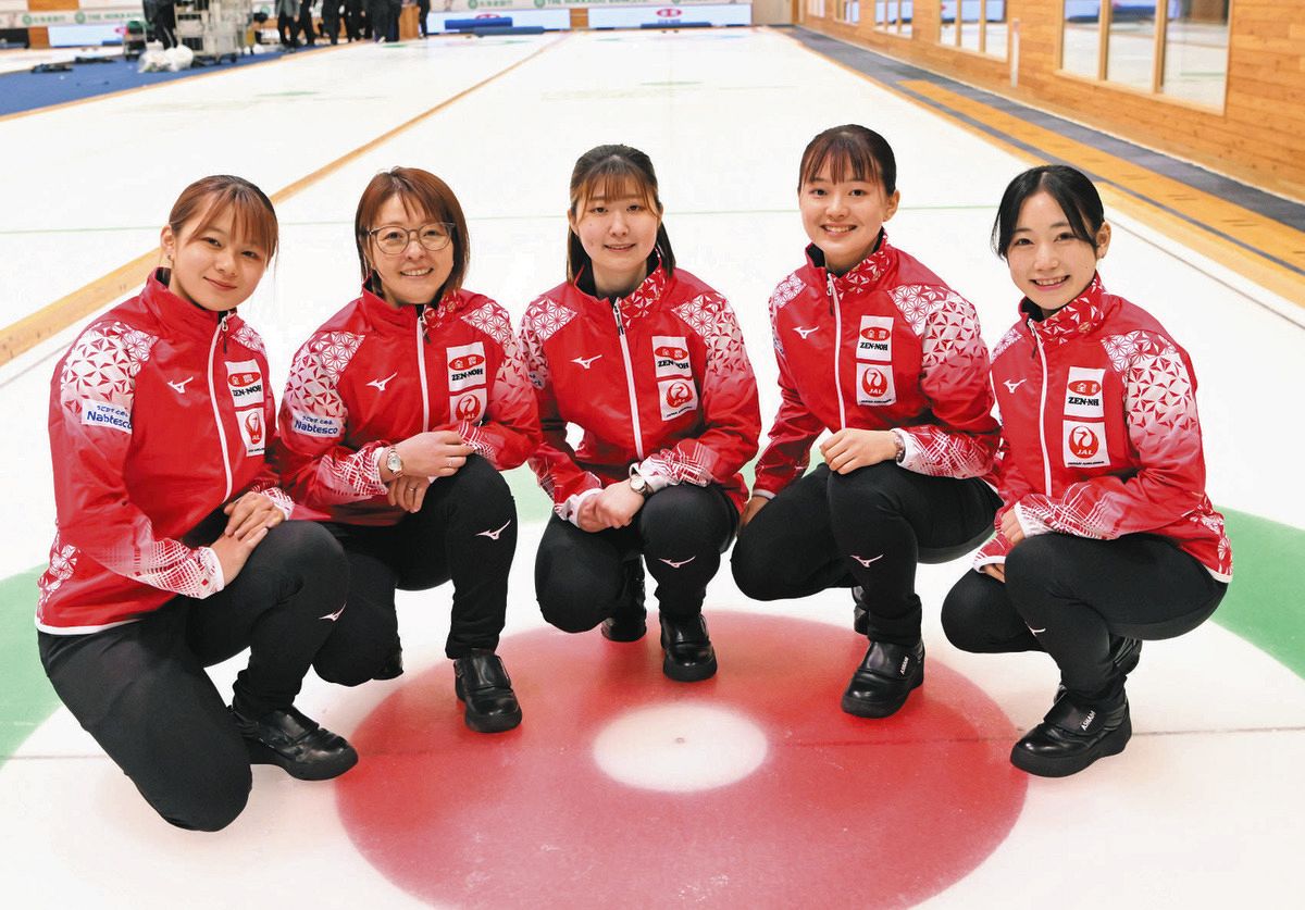 カーリング女子・世界選手権日本代表のsc軽井沢クが会見 スキップ上野美優「自分たちらしさを全開に」：中日スポーツ・東京中日スポーツ