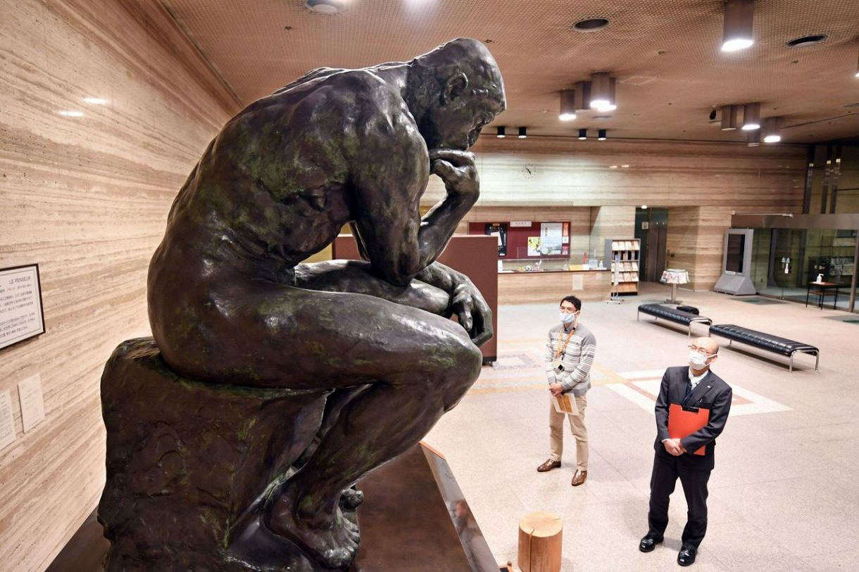 Rodin's "The Thinker" Statue to be Loaned：中日新聞Web