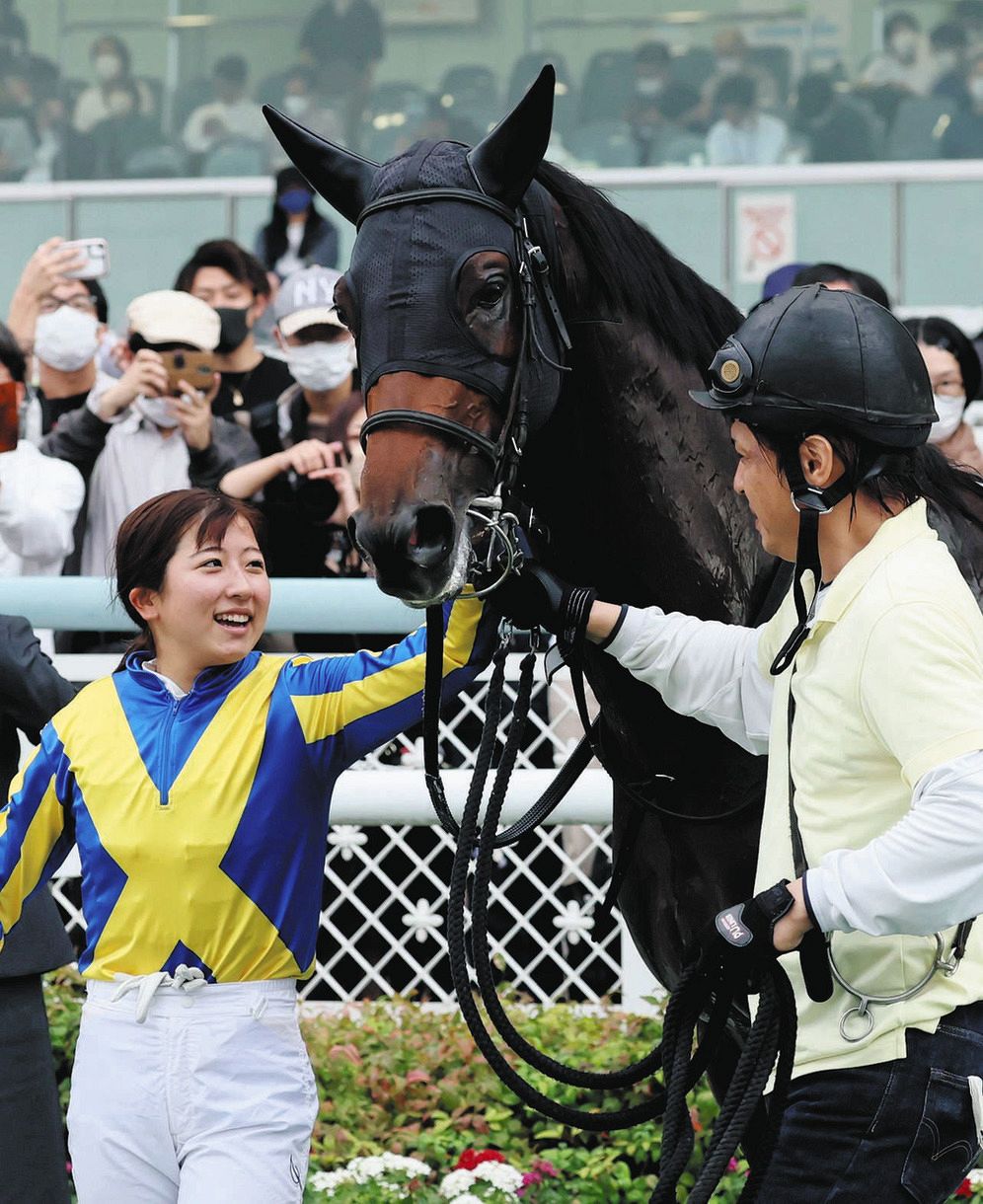 今村聖奈がJRA通算40勝目「馬の力に助けられた」 藤田菜七子の女性騎手歴代最多43勝まであと3勝：中日スポーツ・東京中日スポーツ