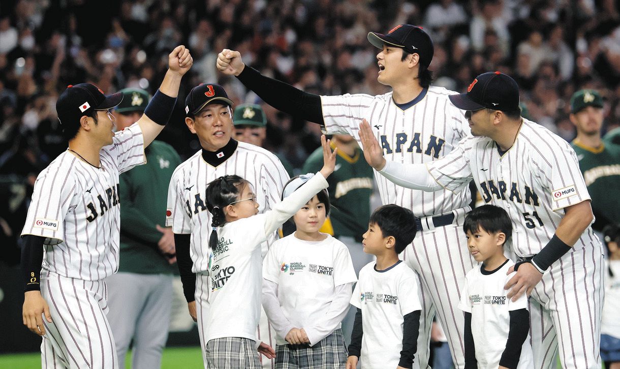 大谷翔平、色々あった『天覧試合』…満塁の打席でまさか【WBC3.8vsオーストラリア戦】：中日スポーツ・東京中日スポーツ