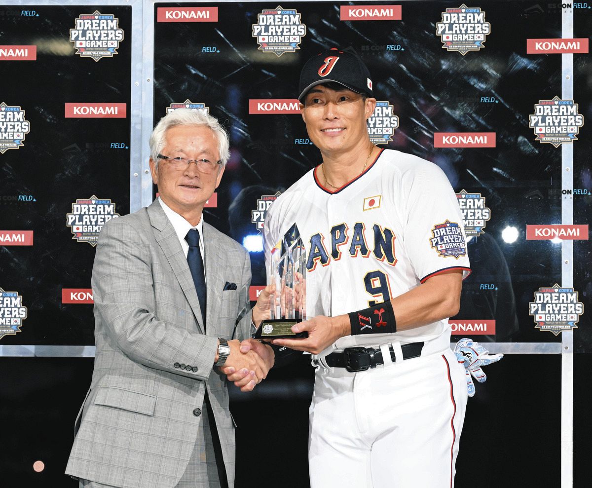 日韓OB戦MVPの糸井嘉男さん、ヒーローインタビューにネットヒヤヒヤ？「韓国語で翻訳、むず過ぎるやろ」「国際問題にならないかってw」：中日スポーツ・東京中日スポーツ